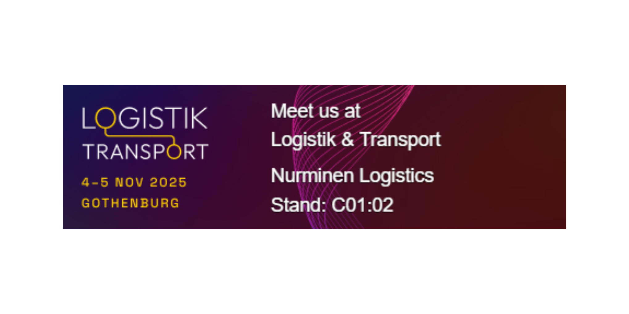 Logistik & Transport 4–5 November 2025 | Nurminen Logistics
